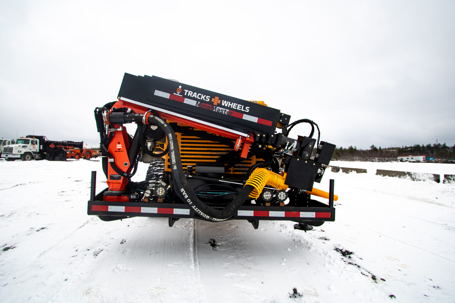 MineMaster MS20 Shotcreter on MacLean CS3 | MineMaster Blog